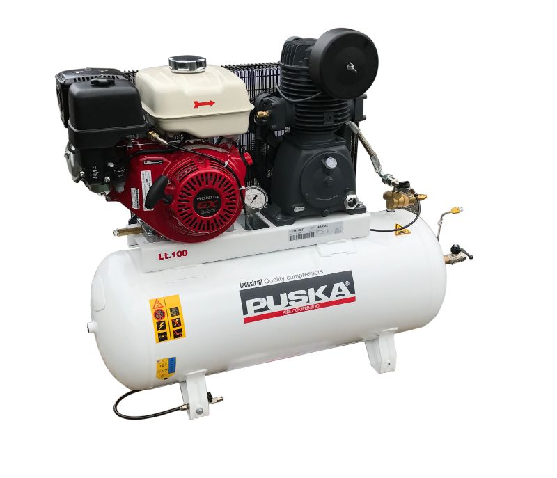Compresores Autónomos Gasolina o Diésel - Puska aire comprimido